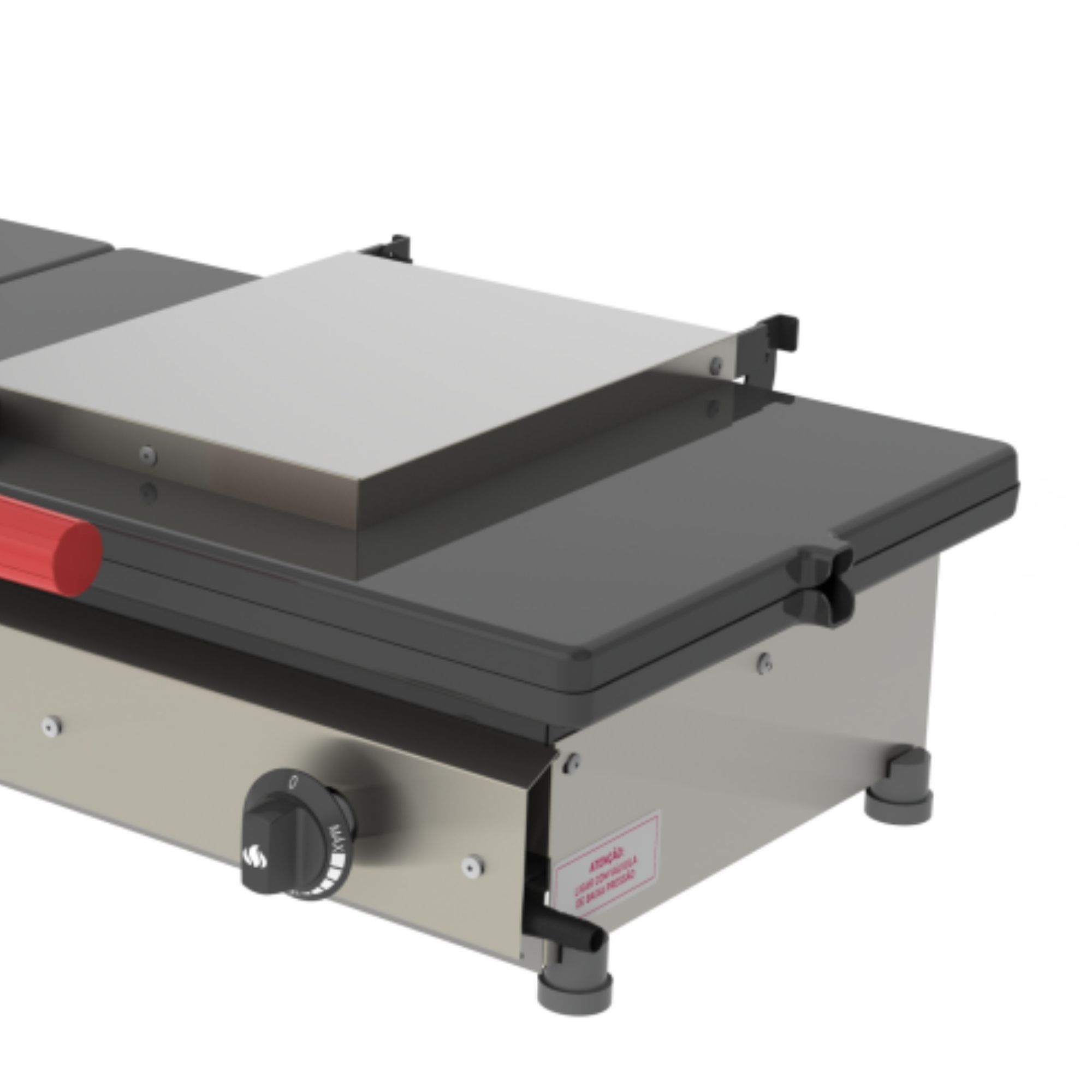 Chapa Grill a Gás PR-952 Inox Escovado com 2 Prensas Progás - Dalia Pro ...