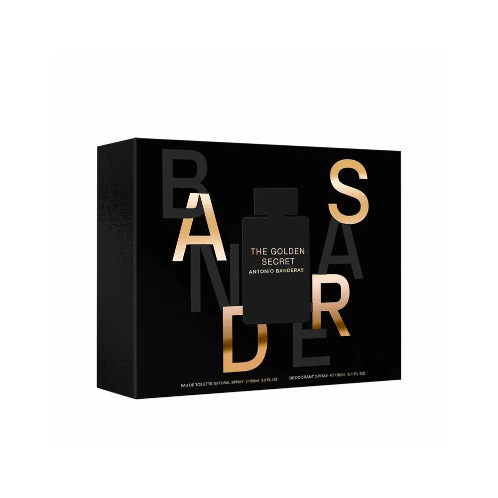 Kit The Golden Secret – Perfume e Desodorante Masculino - Lima Store