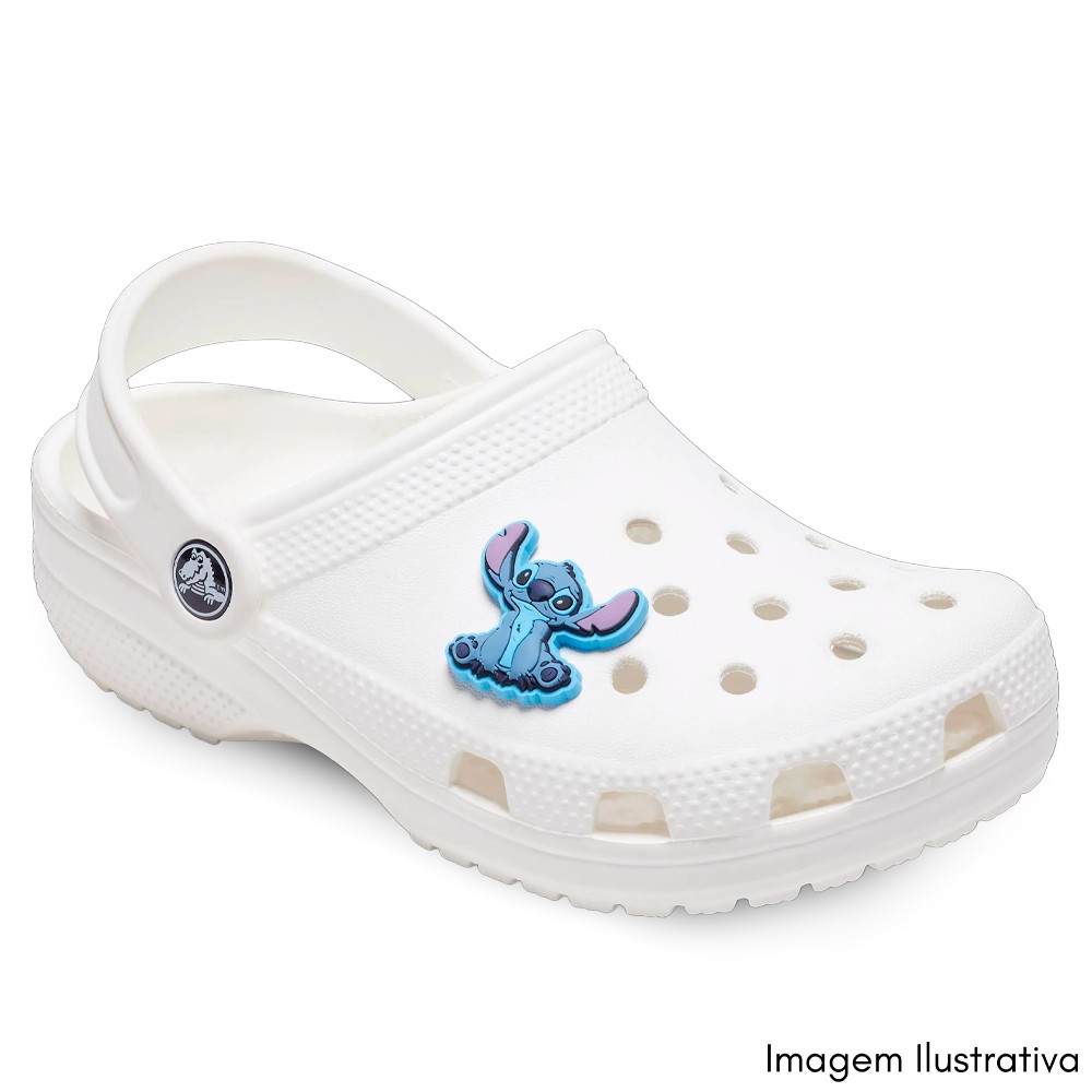 Jibbitz Crocs Stitch Azul - Sport West | Loja de Artigos Esportivos