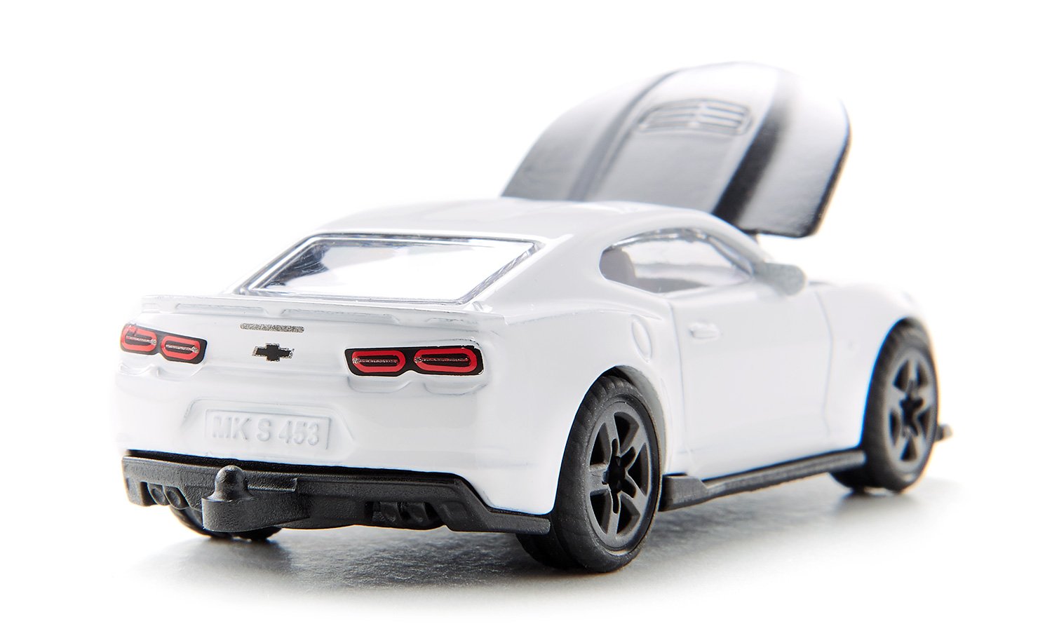 Miniatura Siku Chevrolet Camaro Branco Metal Pneus Borracha - Drive ...