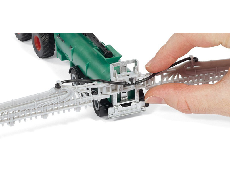 Miniatura Trator 1/87 Com Tanque á Vácuo Agrícola Siku - Drive Collection