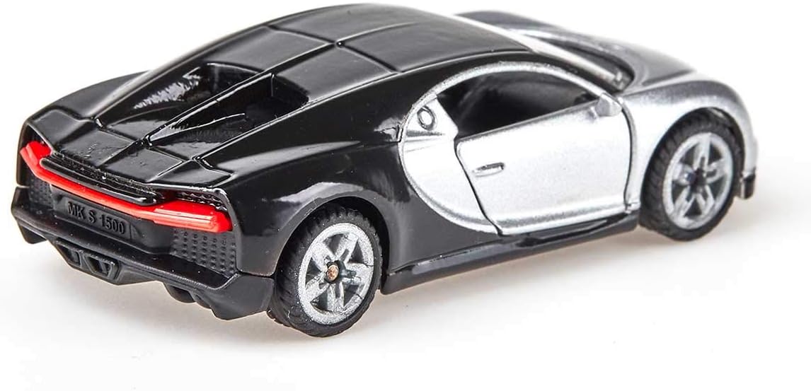 Miniatura Carro Bugatti Chiron Siku Em Metal Pneus Borracha - Drive ...