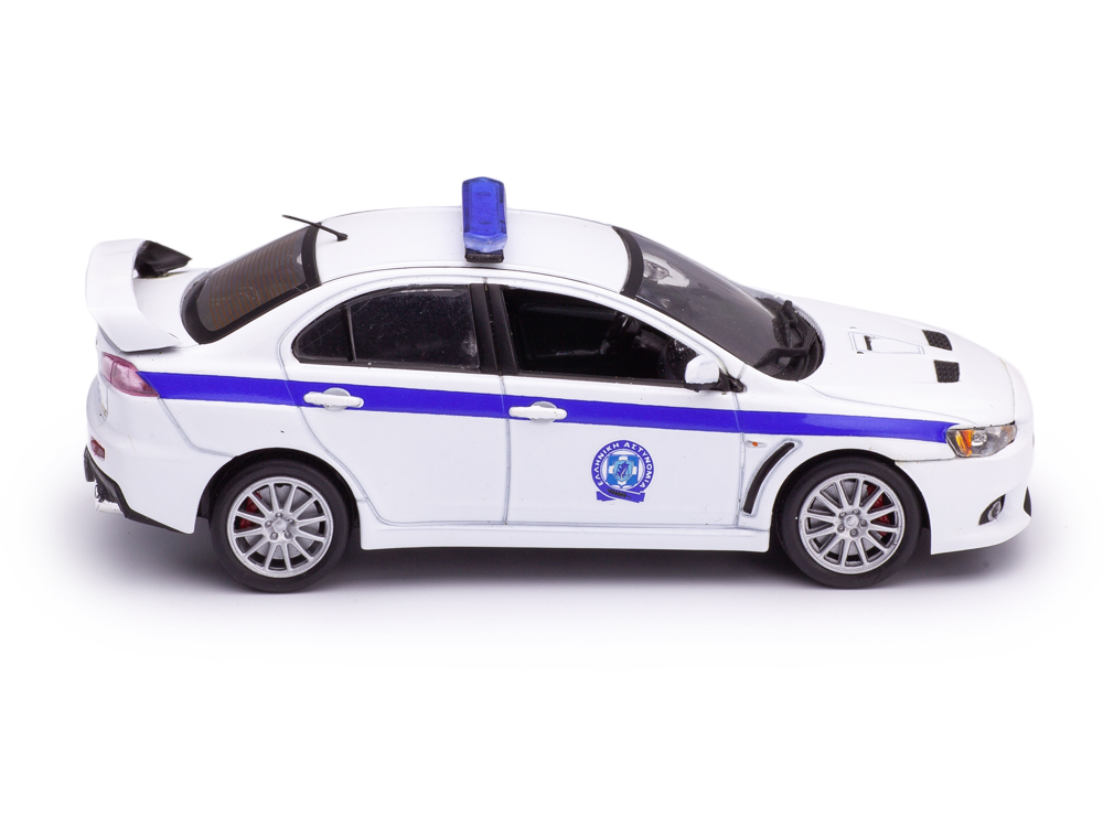 Mitsubishi Lancer Evo X Greece Police 1/43 Vitesse | Drive Collection ...