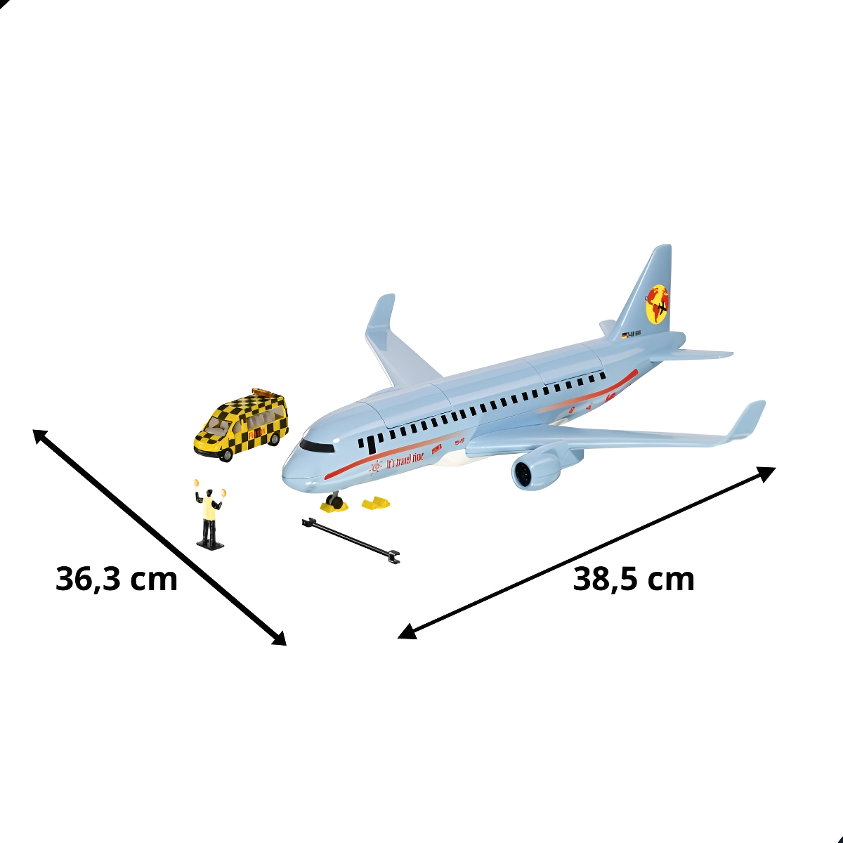 Set Avião Comercial Siku 5402 com Acessórios e Carros | Drive - Drive ...