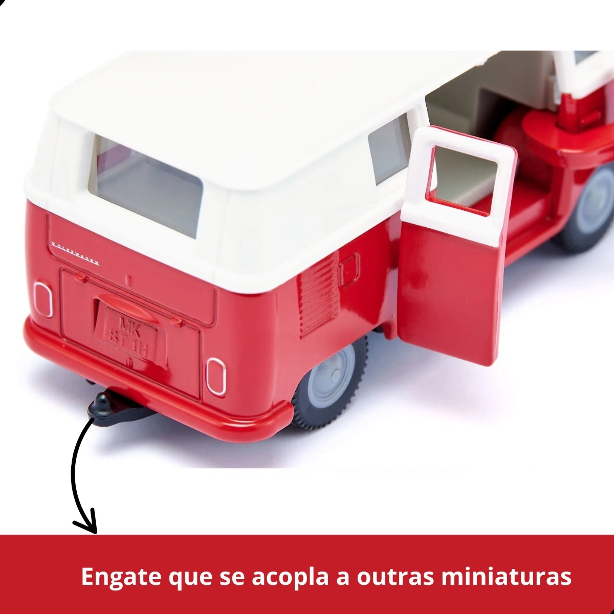 Miniatura Volkswagen Kombi T1 Siku 1/50 Metal | Drive Collection ...
