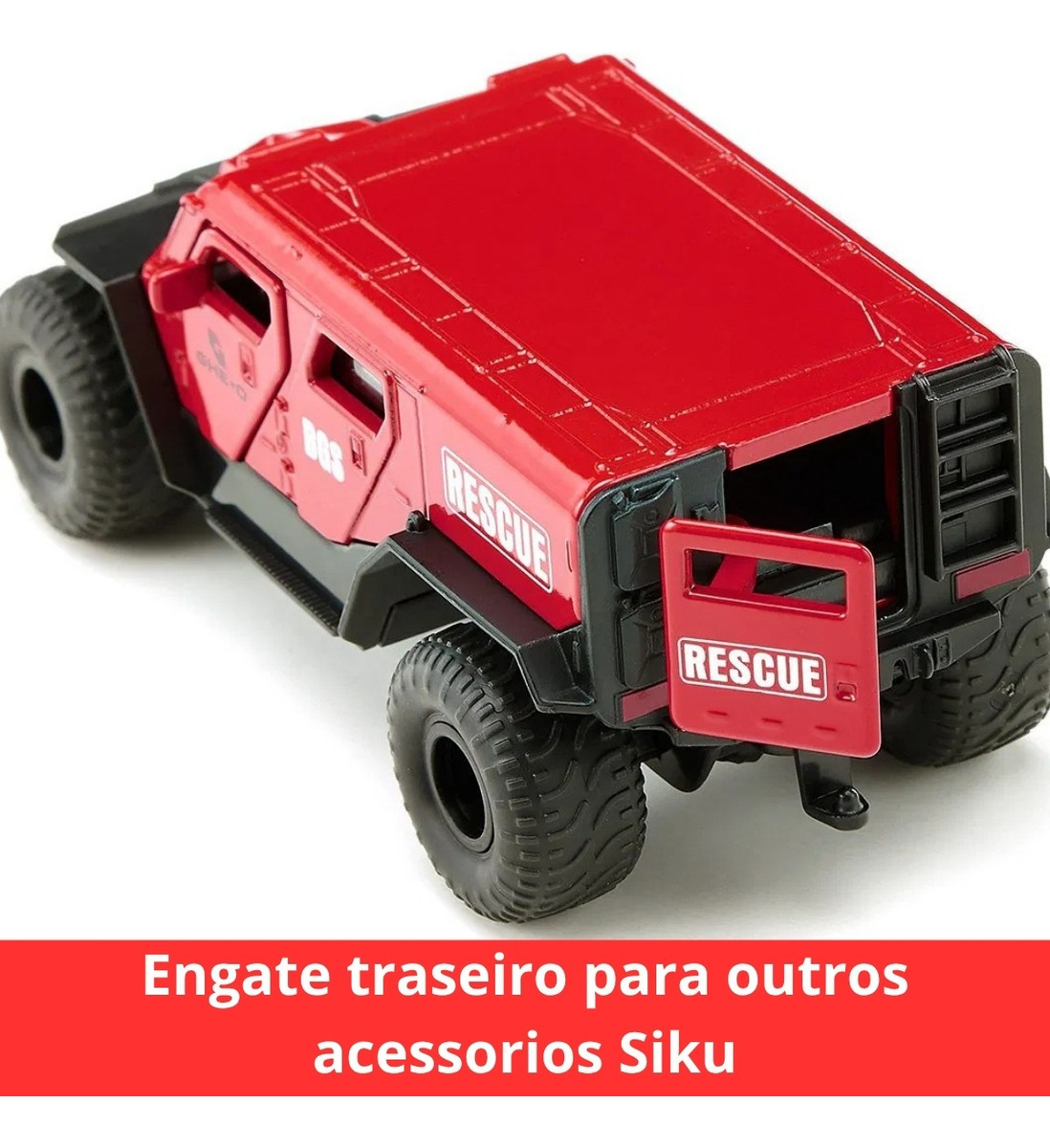 Miniatura GHE-O Rescue 1:50 Siku | Veículo de Resgate Extremo - Drive ...