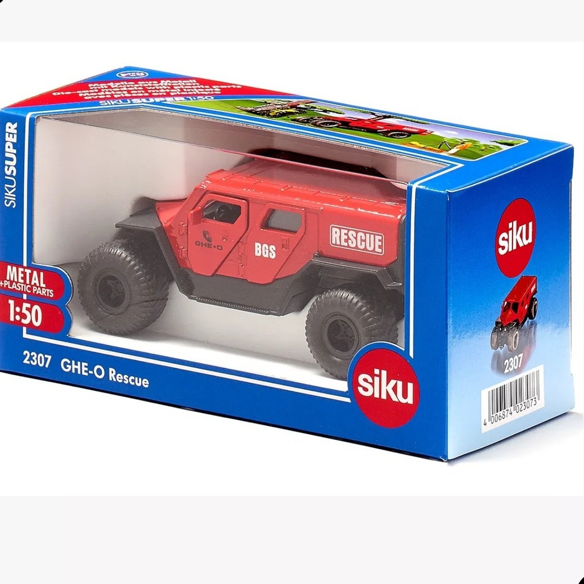 Miniatura GHE-O Rescue 1:50 Siku | Veículo de Resgate Extremo - Drive ...