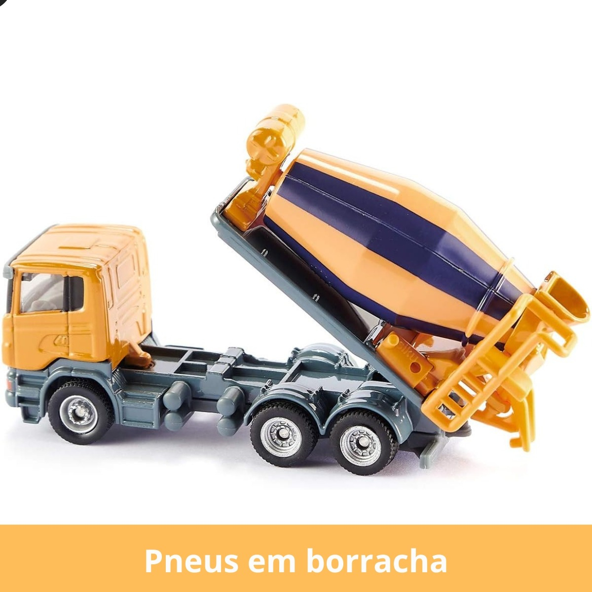 Miniatura Caminhão Betoneira Scania Siku 1:87 Metal | Drive Collection ...