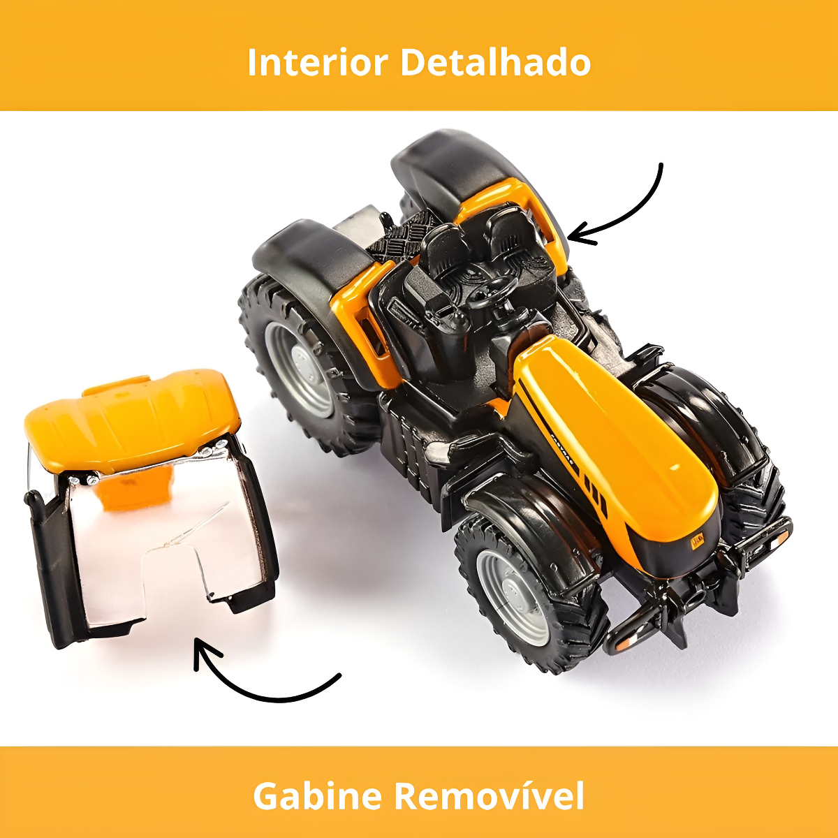 Miniatura Trator JCB com Reboque Basculante Siku 1:87 | Drive - Drive ...