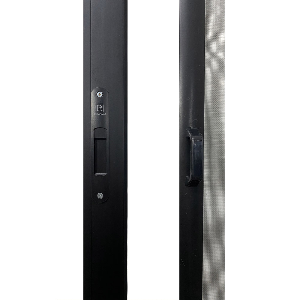 Janela Vitro 2 Folhas Tela Mosquiteira Alumínio Preto Linha 25 - FJR ...