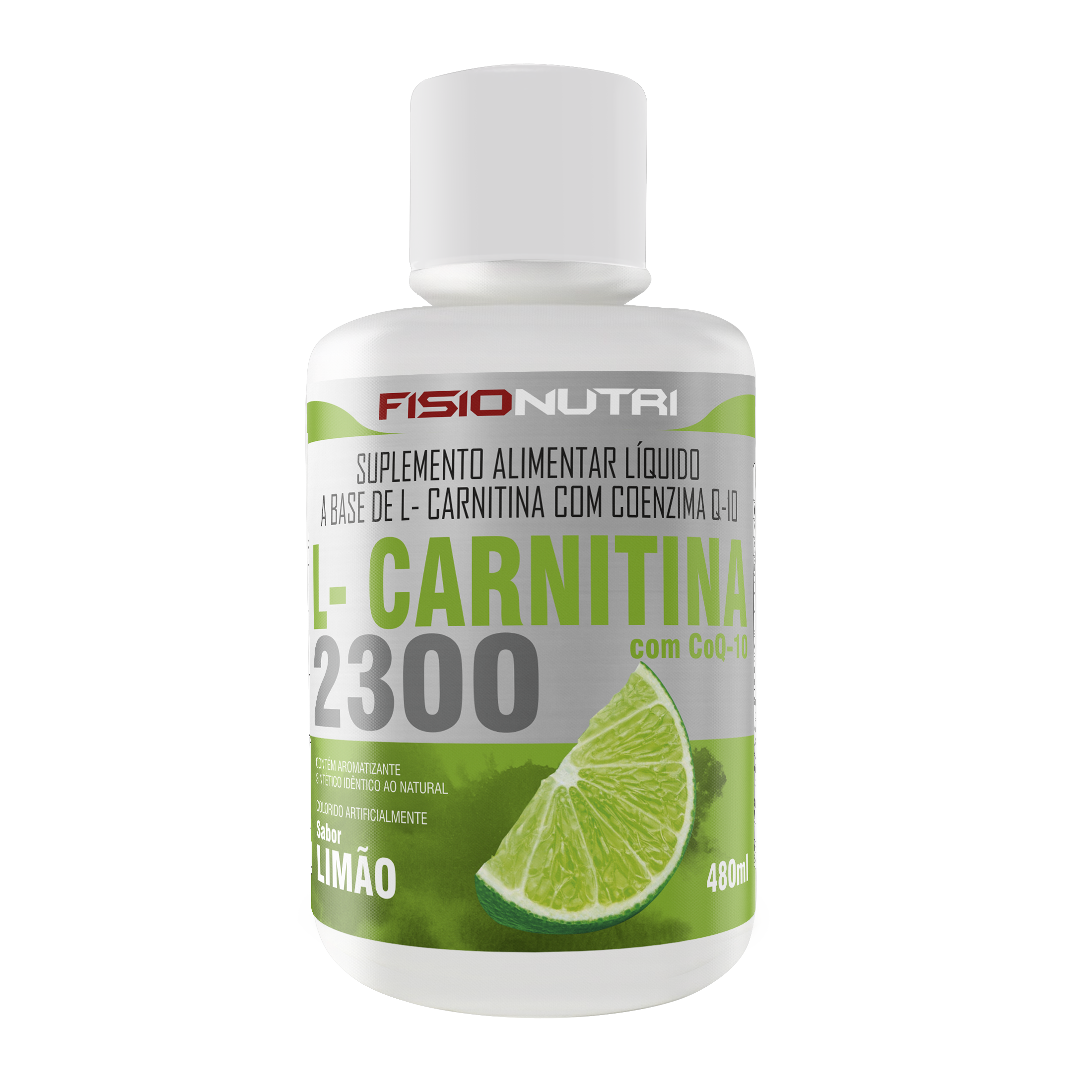 L-Carnitina 2.300 Líquida com Coenzima Q10 480ml - Fisionutri - Fisionutri Brasil ...