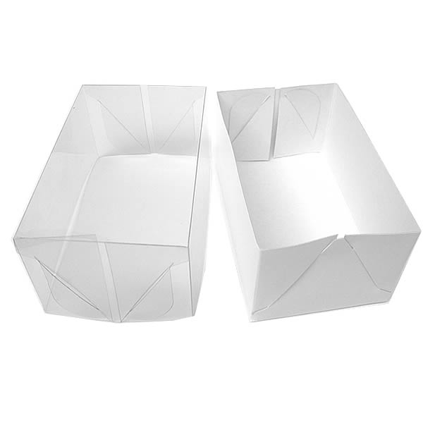 Caixa de Acetato TRP-36 (14x8x5 cm) (25un) Caixa para Embalagem Acetato e Papel - Caixa de ...