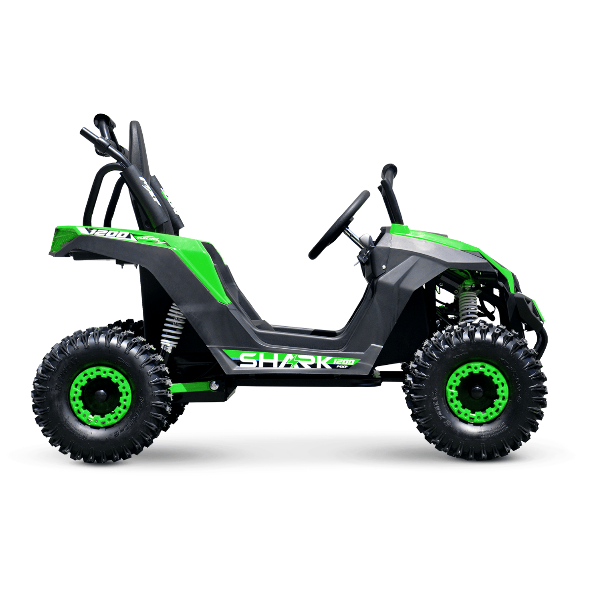 Carrinho Utv Elétrico Mxf Shark 1200w Verde - Mx Kids | Mini Motos ...