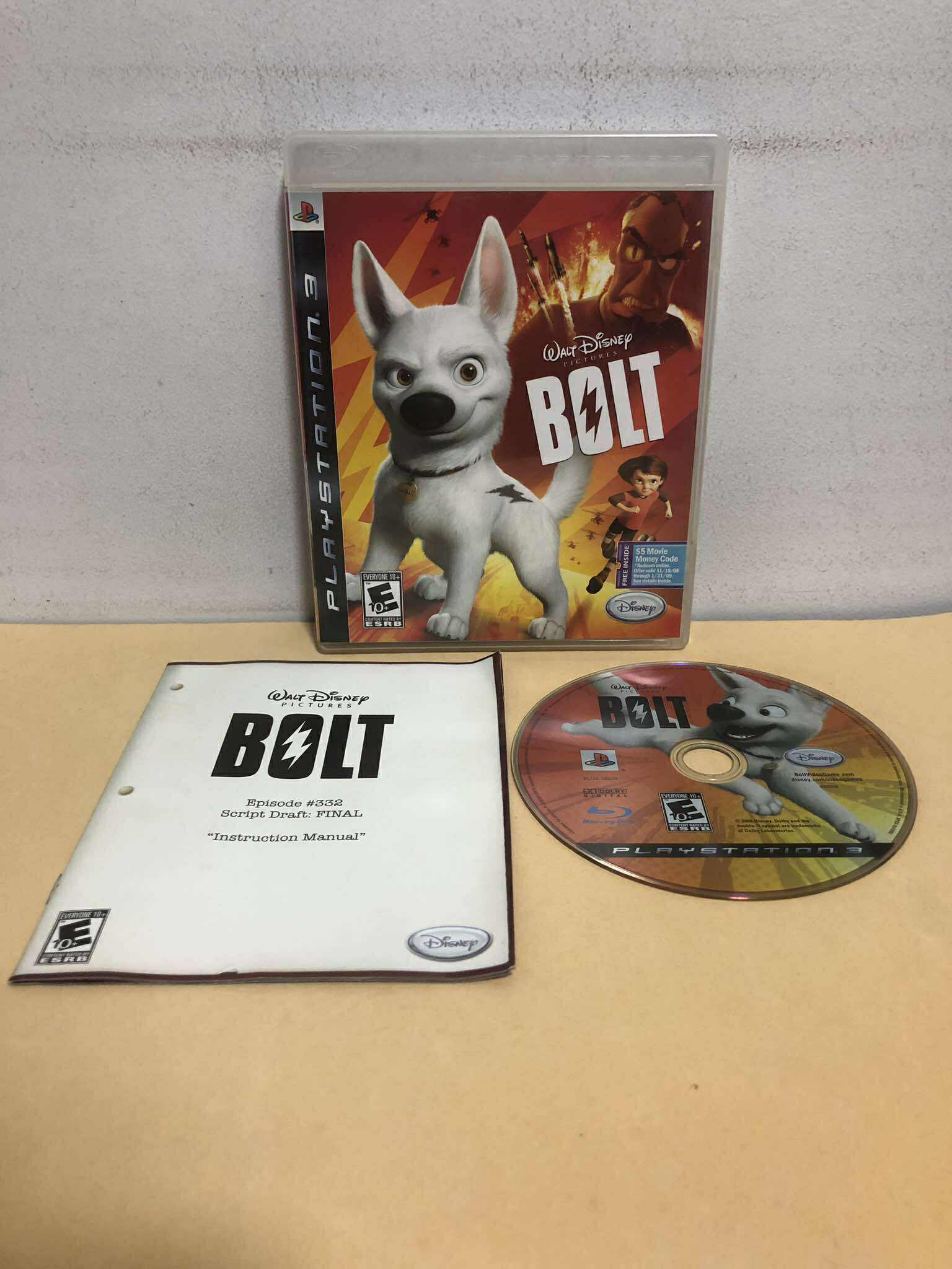Disney Bolt Americano PS3 - SilvioPlay Games