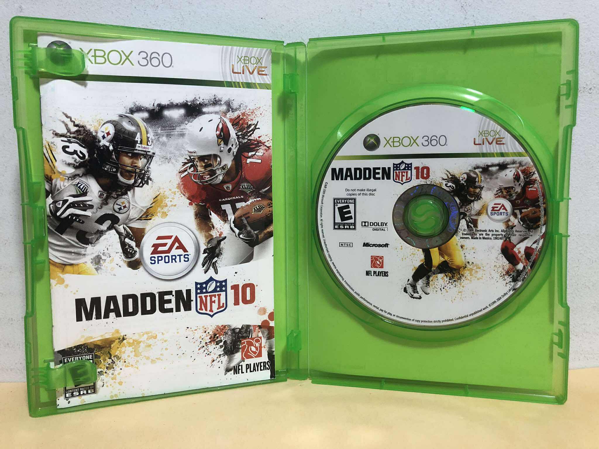 Madden 10 Americano Xbox 360 - SilvioPlay Games