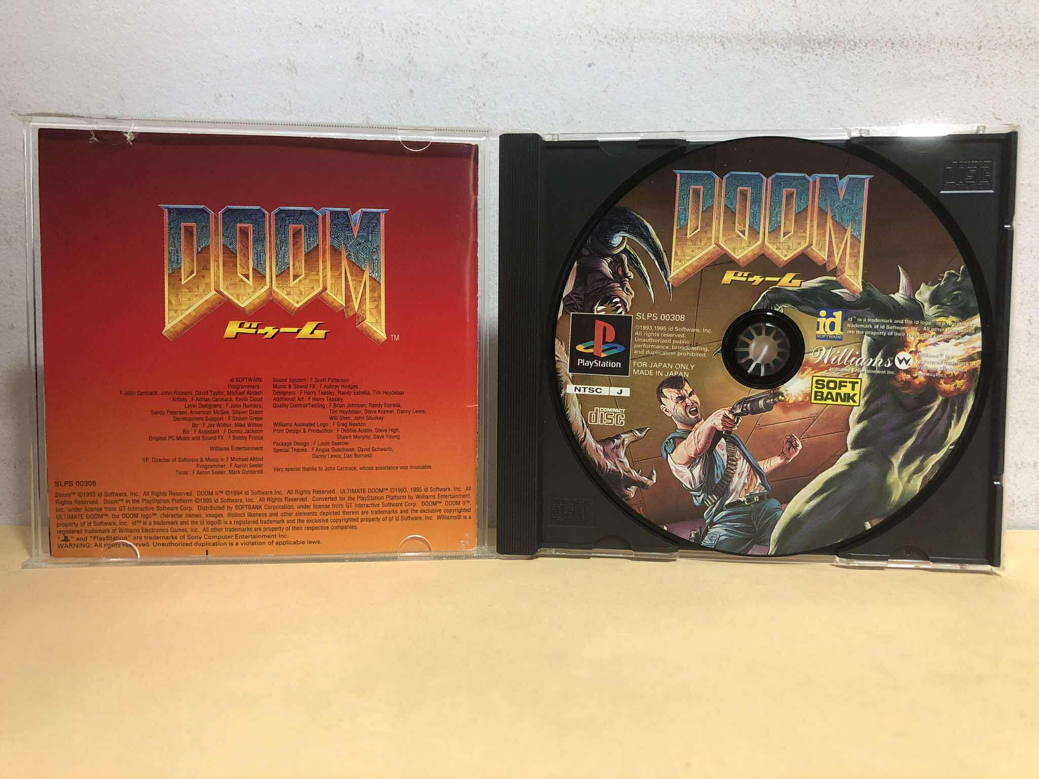 Doom Japones PS1 - SilvioPlay Games