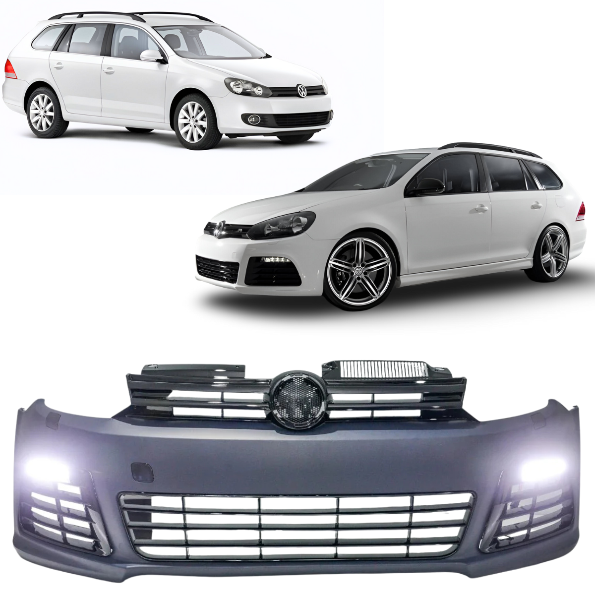 PARACHOQUE BODY KIT R LINE JETTA VARIANT 2010 2011 2012 - Box7 Auto Peças