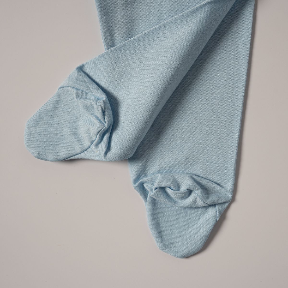 Mijão com Pé Azul Bebê em Suedine BB Chic - BB Chic - Baby e Kids Store