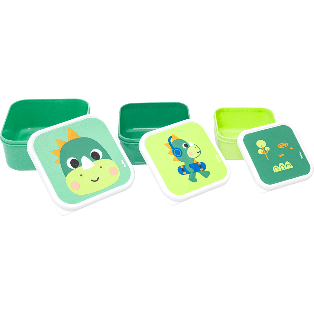 Kit 3 Potinhos Buba Zoo Dino - Organização e Diversão para o Dia a Dia ...