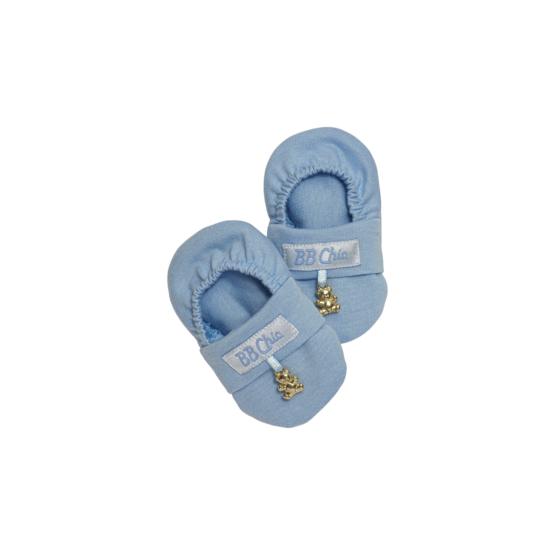 Pantufa com Pingente Ursinho Azul Bebê | BB Chic - BB Chic - Baby e ...