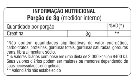 Creatina Monohidratada 100% Pura Max Creatine - Nitromax - Suplemento ...