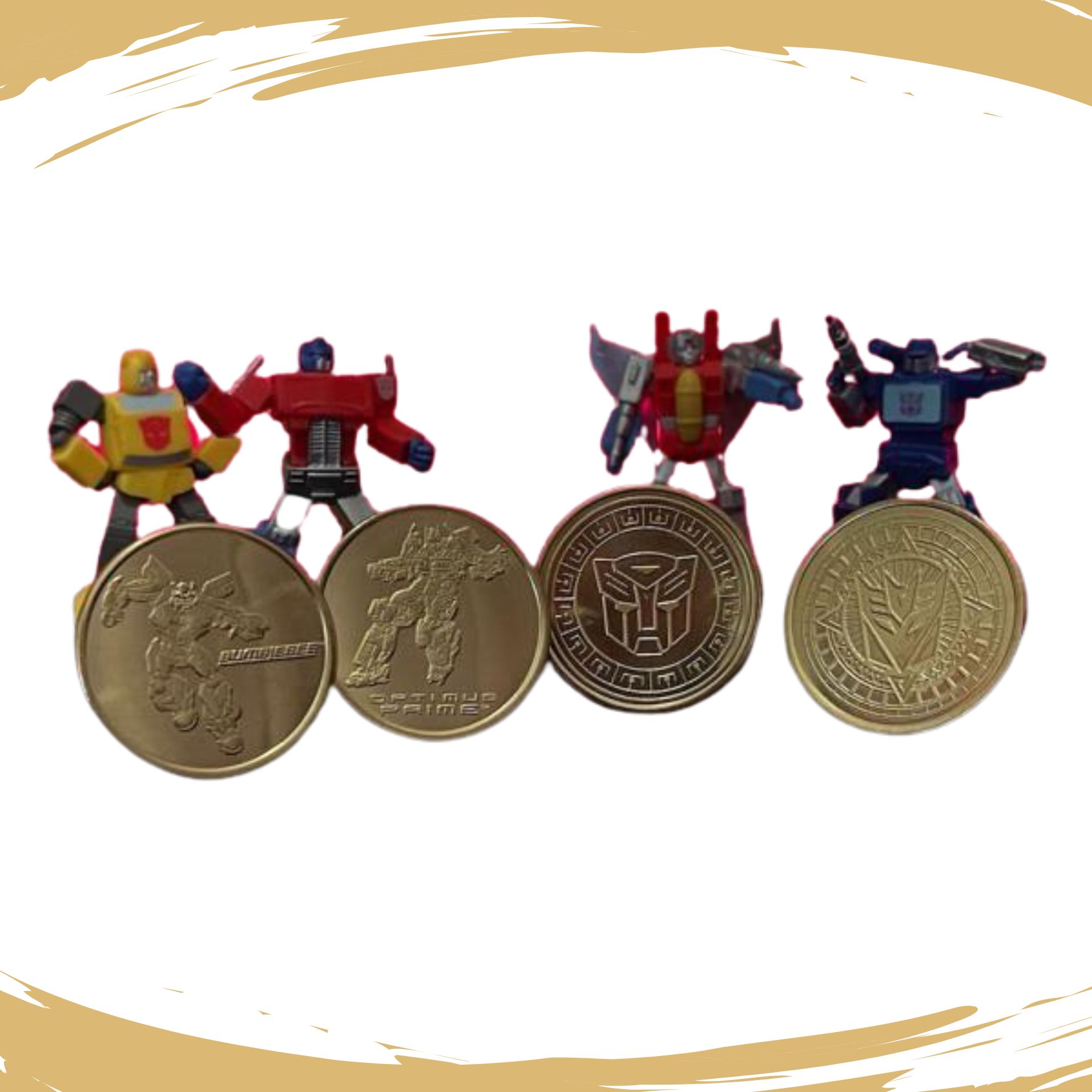 Transformers - Medalhão Original Universal Studios - Emblema Deceptcon - MASTER NUMISMATICA