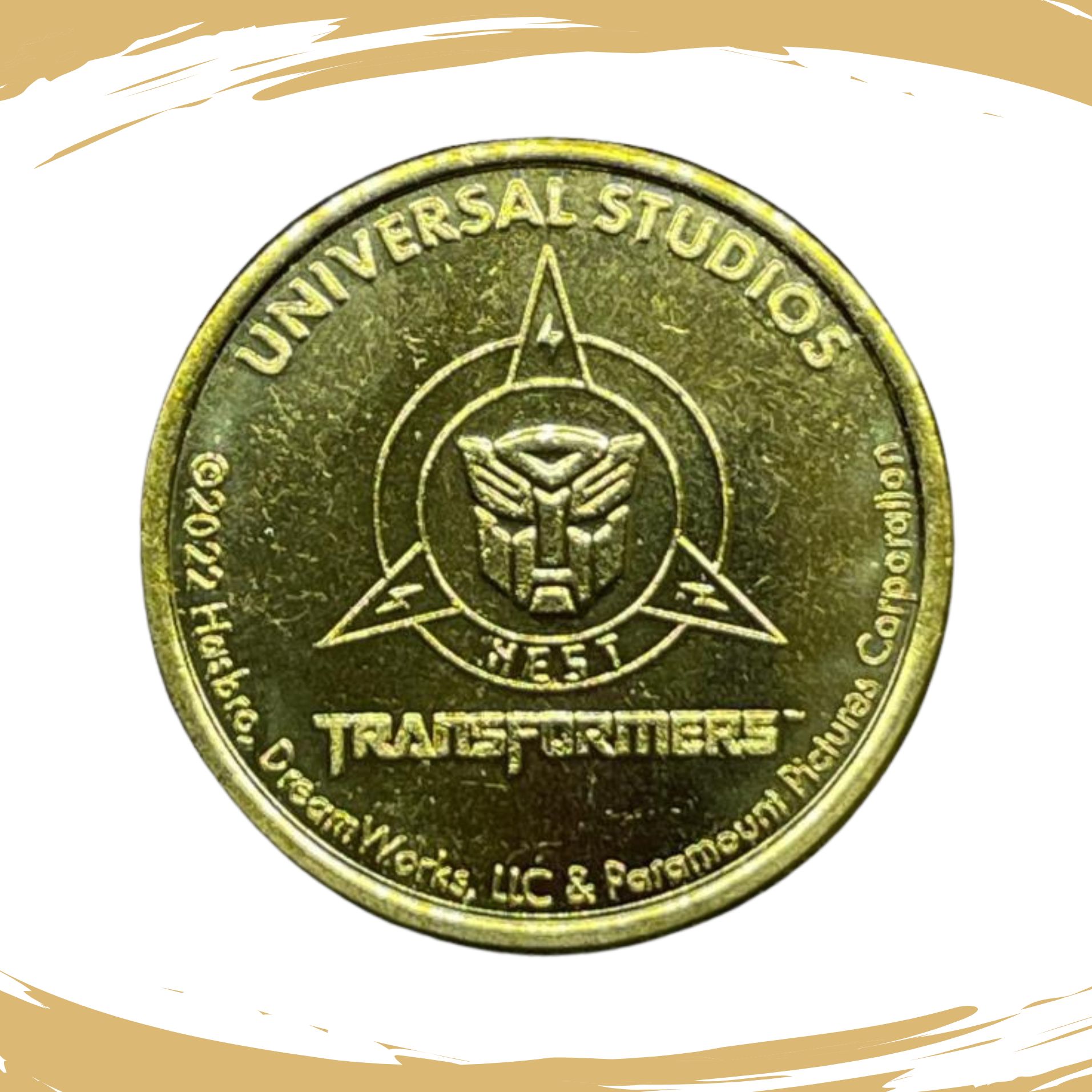 Transformers - Medalhão Original Universal Studios - Emblema Auto Bots ...
