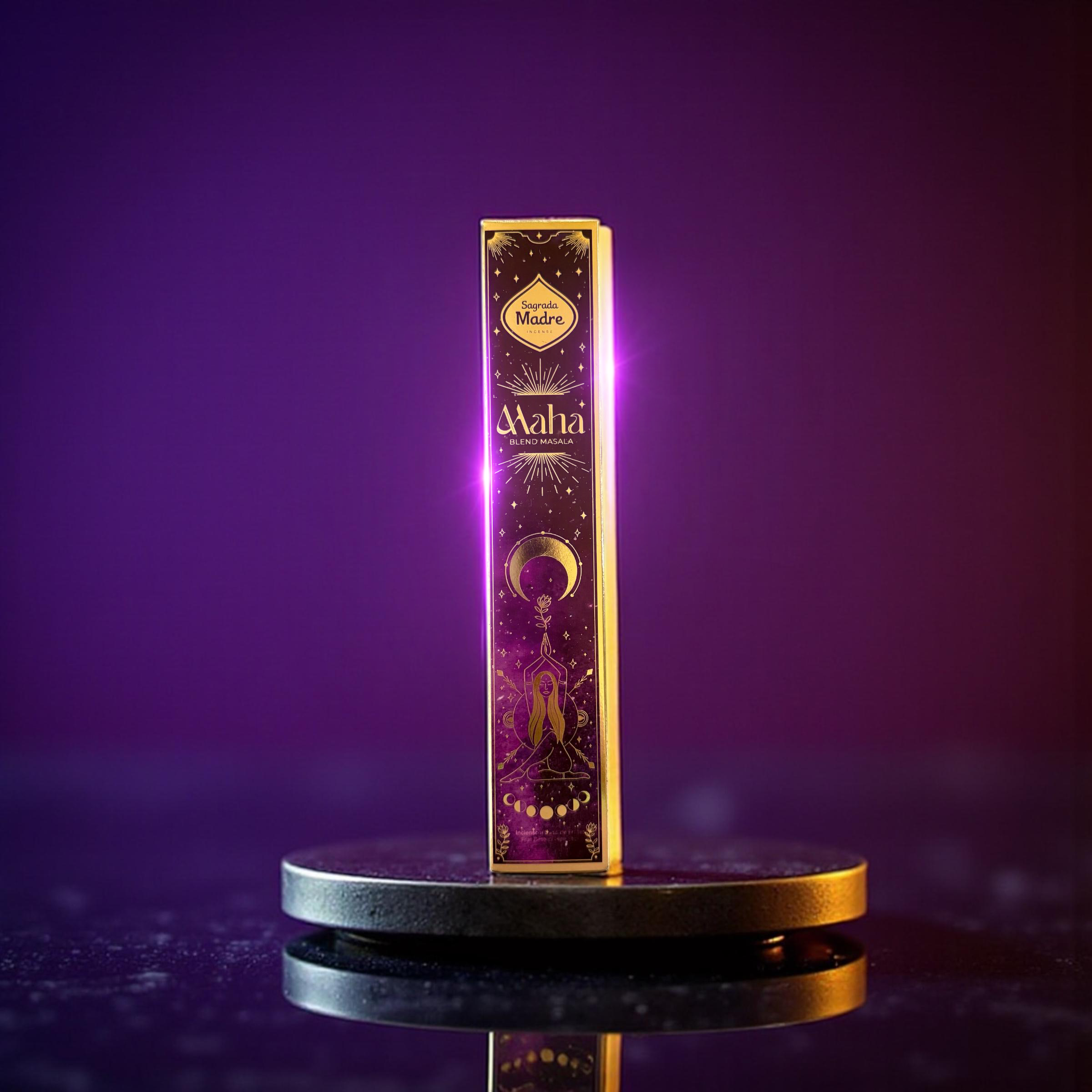Incenso Maha Masala – Importado | Sagrada Madre (Alta Durabilidade) - Porto Místico - Loja Esotérica