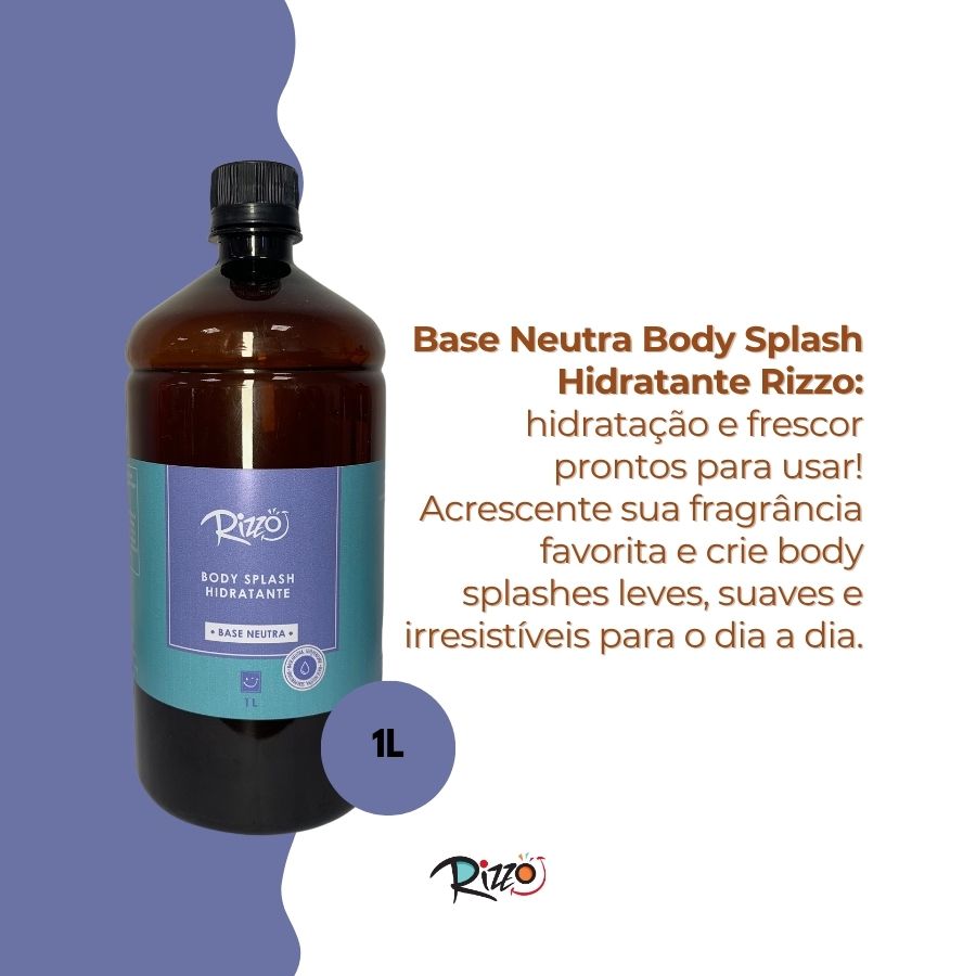Base Neutra Body Splash Hidratante - 1L - 1 unidade - Rizzo - Rizzo ...