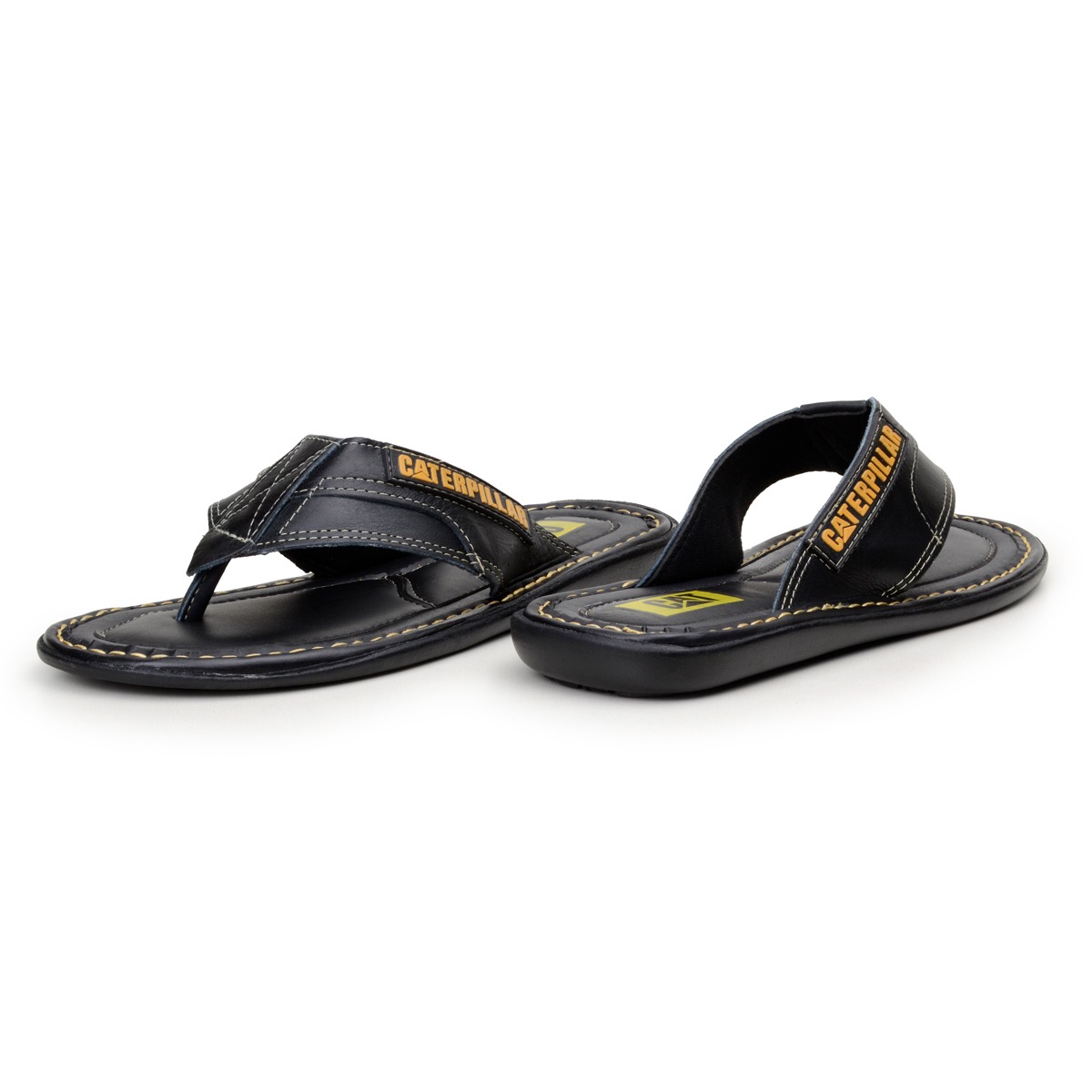 Chinelo Masculino Caterpillar Original em Couro Legítimo - Cat Boots
