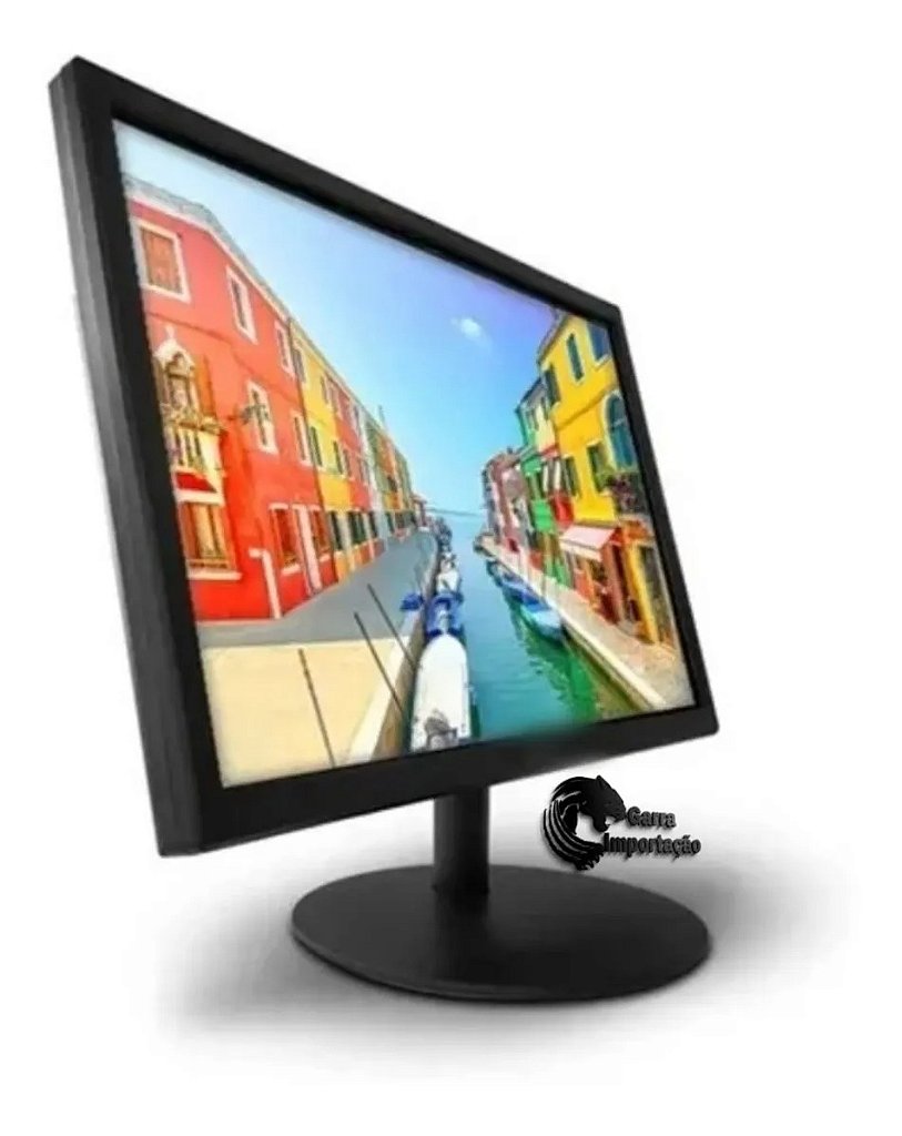 Monitor Led 19 Polegadas Hoopson Mh-19 Hdmi Vga 60Hz 5Ms - Mercadão da Informática