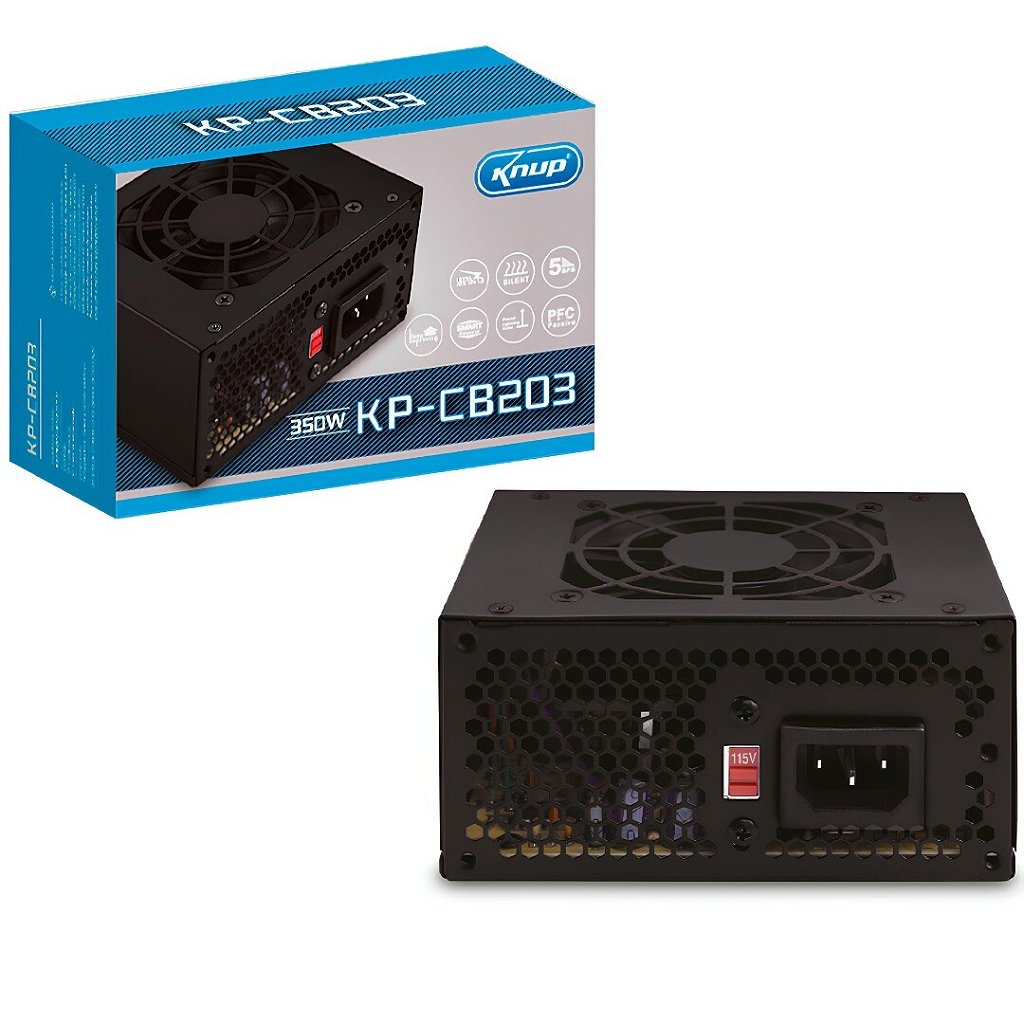 Fonte De Alimentação Sfx Mini Atx Para Desktop Mini 350w - Mercadão da ...