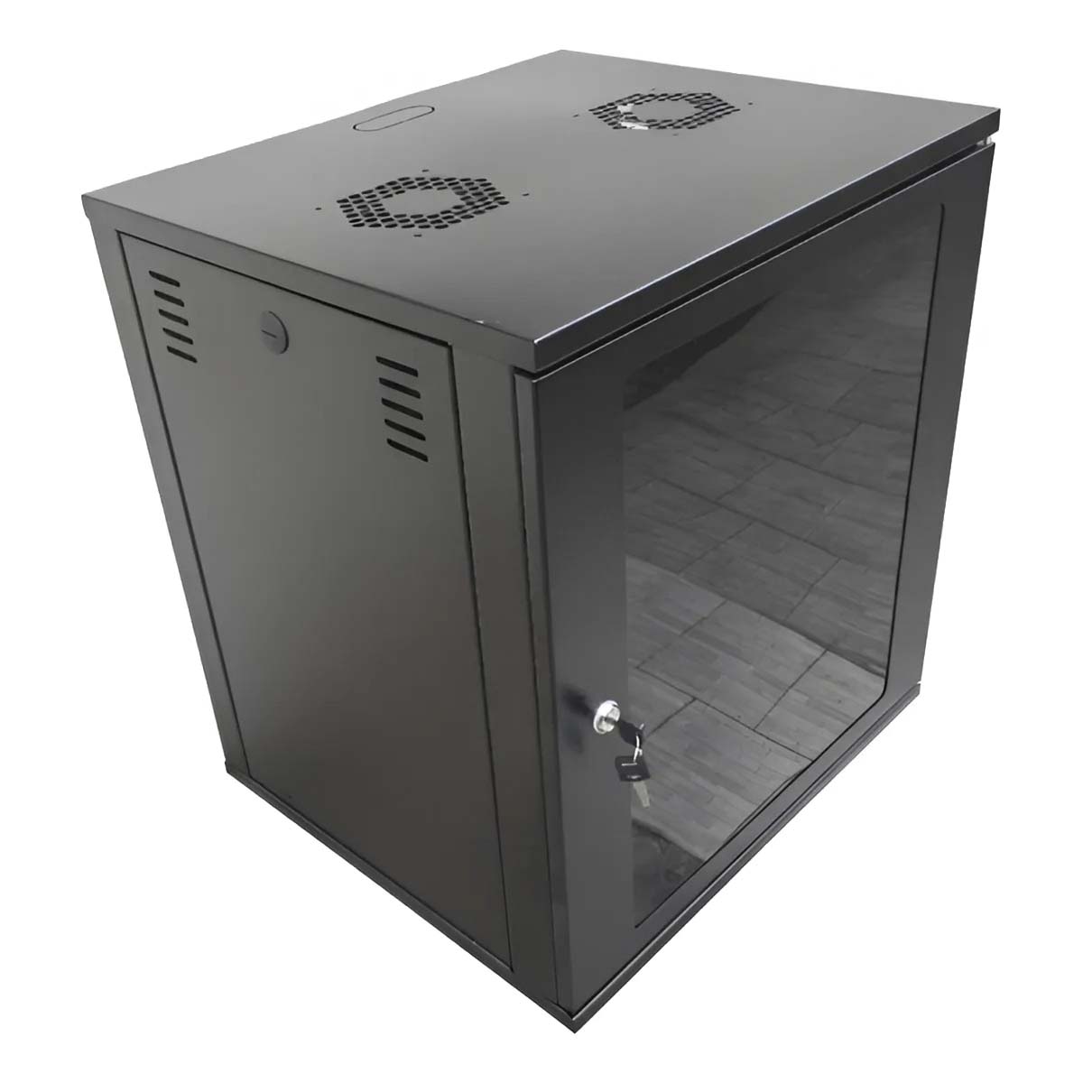 Mini Rack De Parede 19" 12U 470mm Para Rede Telecom E CFTV - Mercadão ...