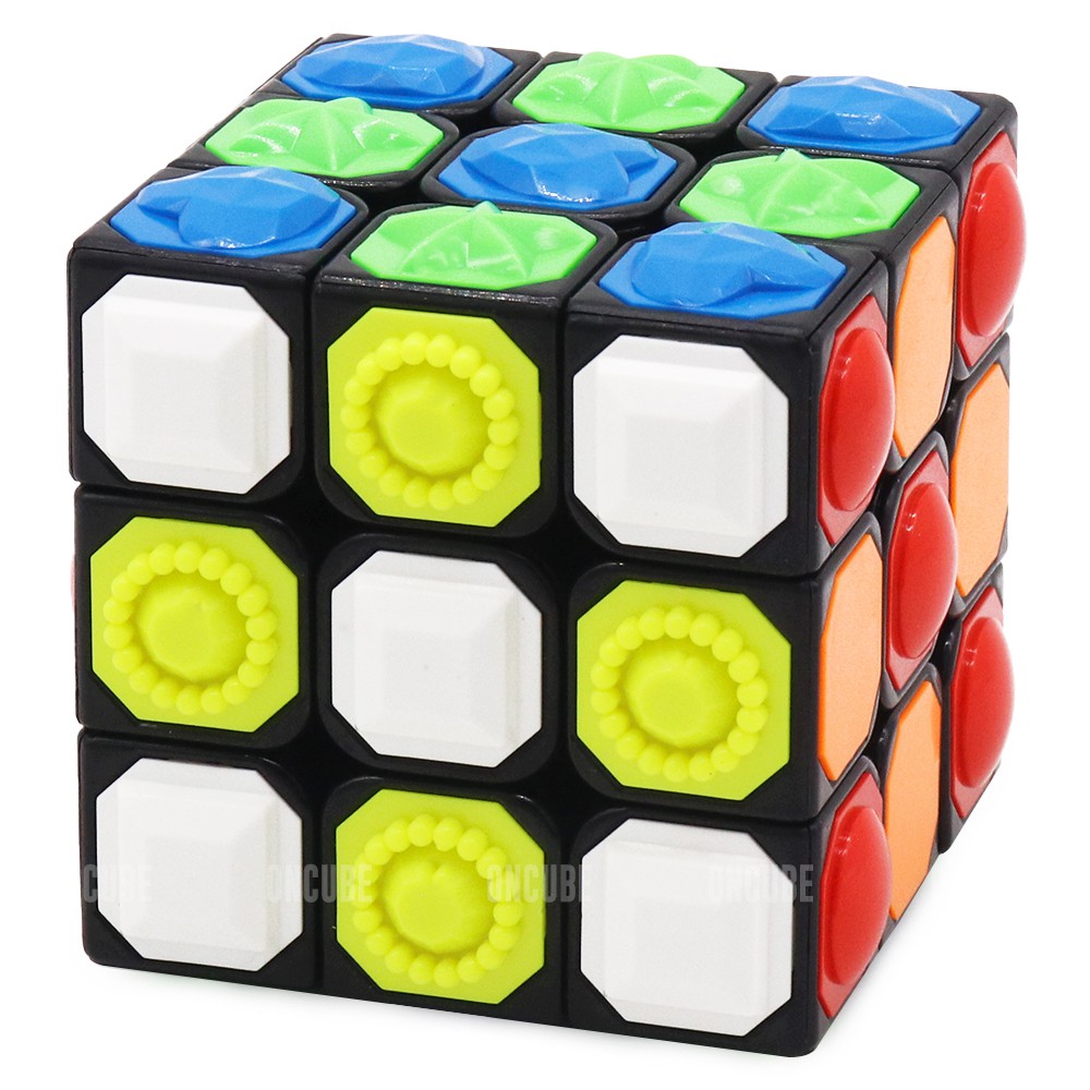 Cubo Mágico 3x3x3 Blind Cube - Para Cegos e Deficientes Visuais ...