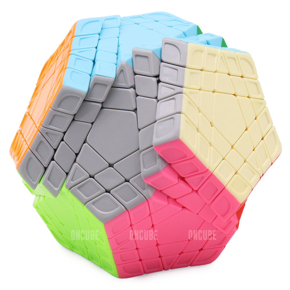 Cubo Mágico Gigaminx 5x5x5 Yuxin Stickerless - Oncube: os melhores ...