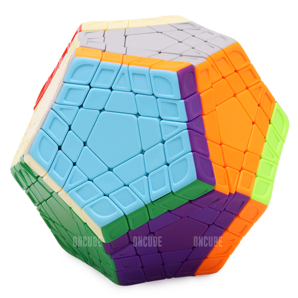 Cubo Mágico Gigaminx 5x5x5 Yuxin Stickerless - Oncube: os melhores ...