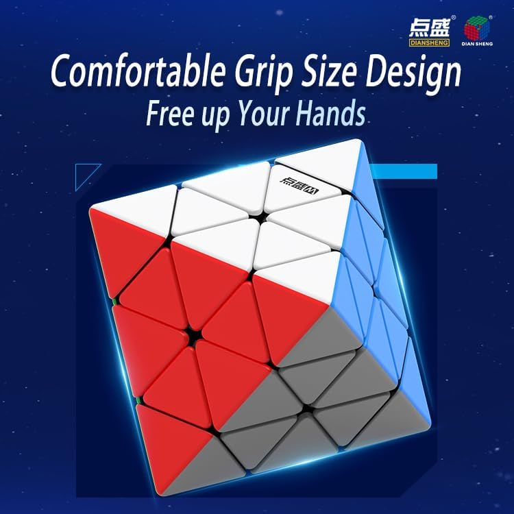 Cubo Mágico FTO 8-Axis Diansheng - Magnético - Oncube: os melhores ...