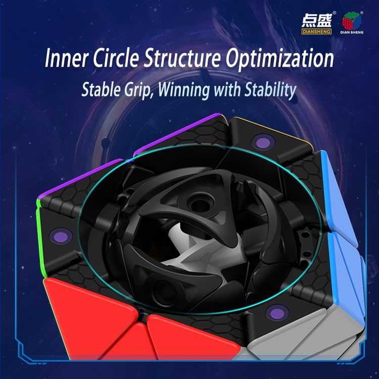Cubo Mágico FTO 8-Axis Diansheng - Magnético - Oncube: os melhores ...
