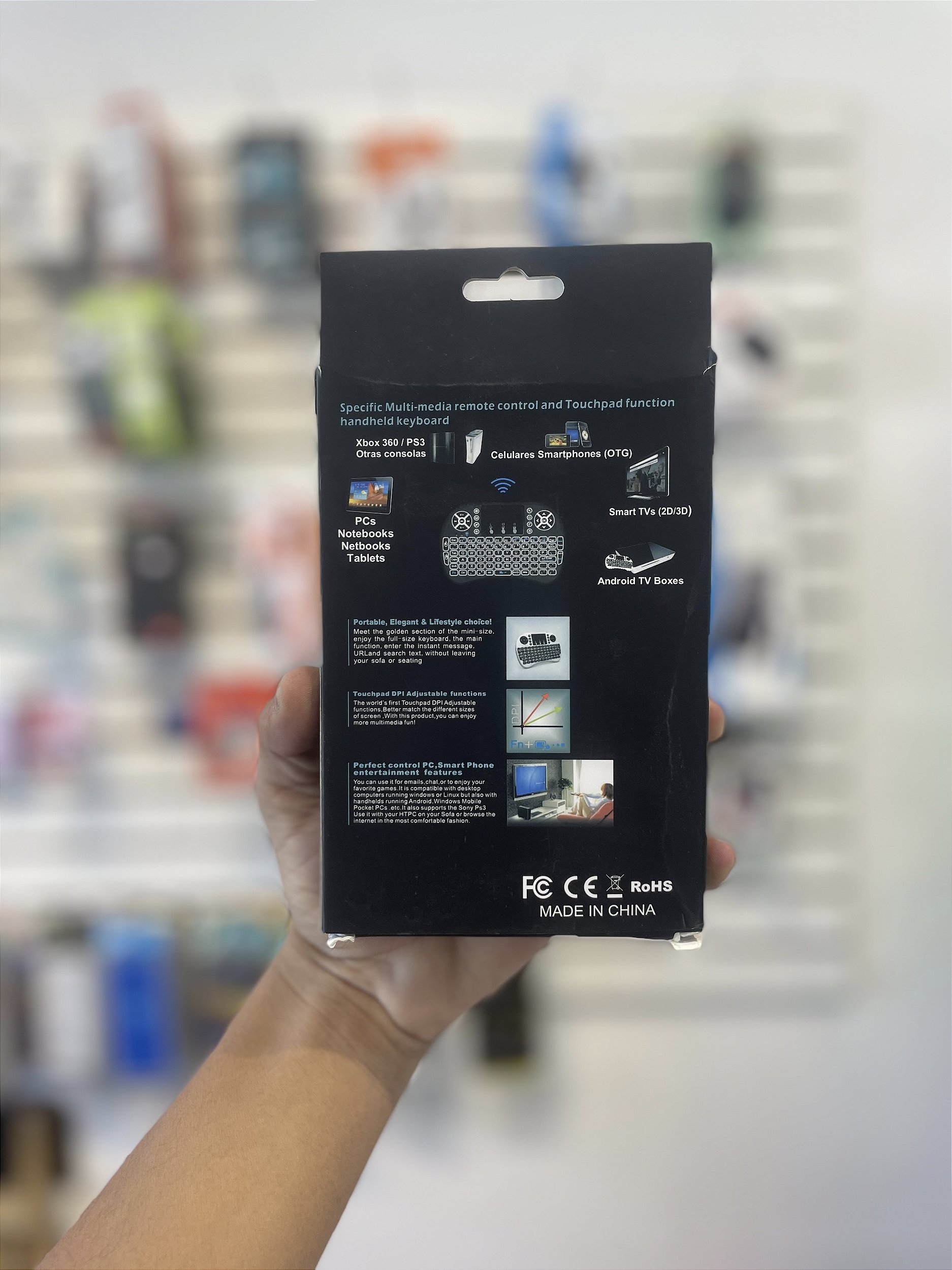 Mini Keyboard Backlit - Janu Tec