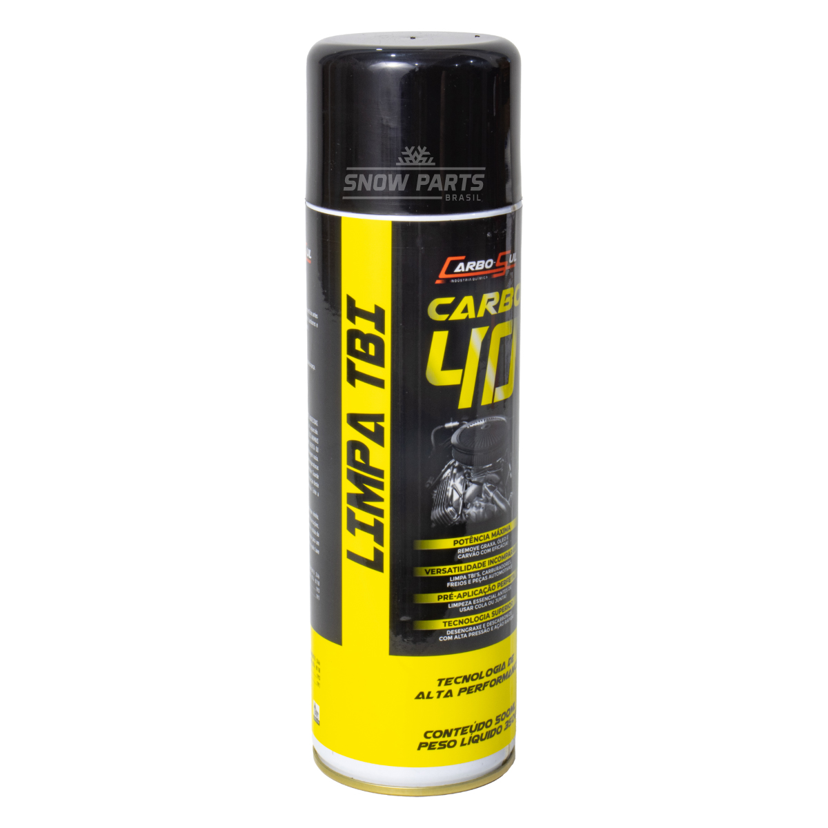 Limpa TBI Spray Carbo 40 500ml - Carbo-Sul - Snow Parts Brasil ...