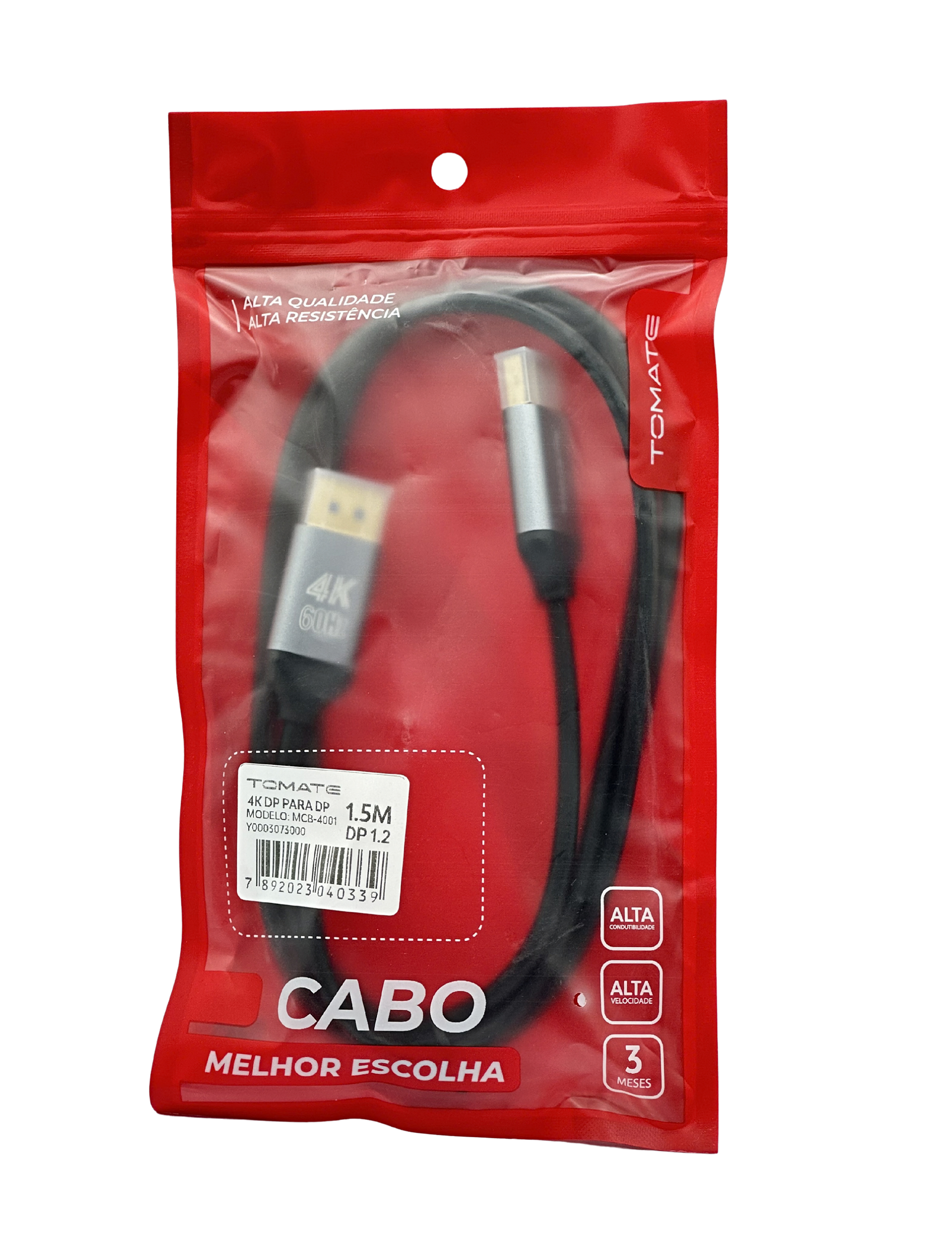Cabo 4K DisplayPort para DisplayPort 1.5m – MCB-4001 - Beirut Capas