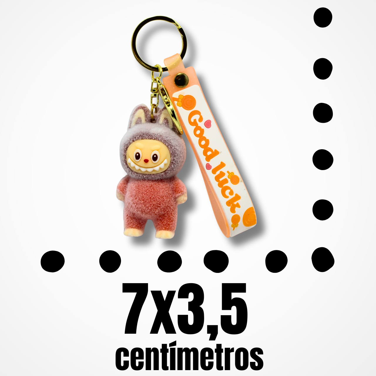 Chaveiro Labubu Silicone - Trendinbox