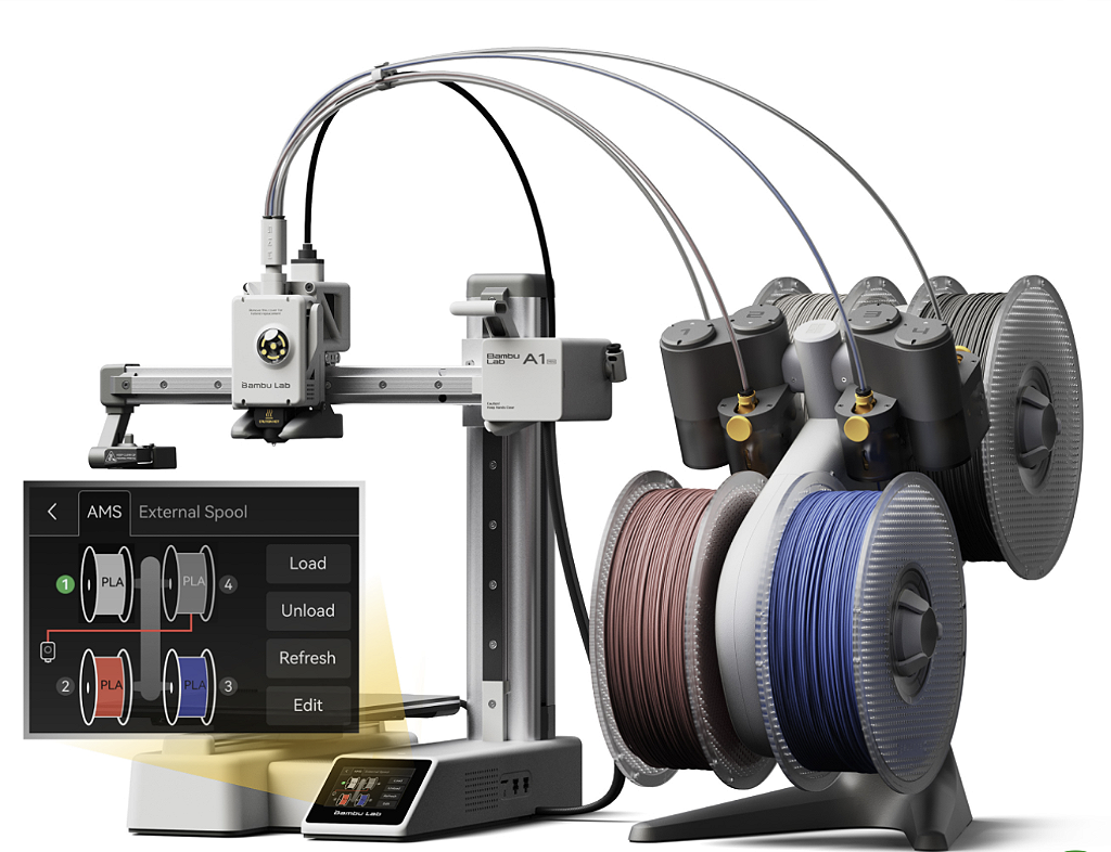 Impressora Bambu Lab A1 Mini Combo AMS - Aliens Personalizados