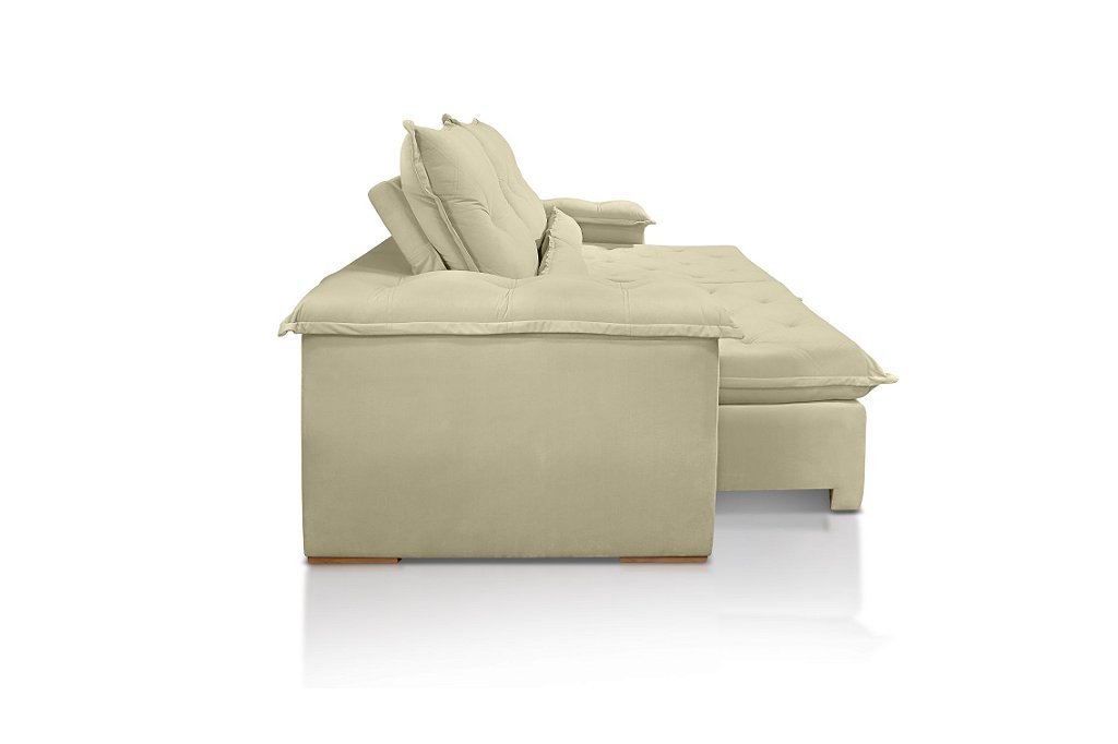 SOFA RETR VALENCIA 290CM VEL BEGE/561 - JC ESTOFADOS - Catálogo de ...