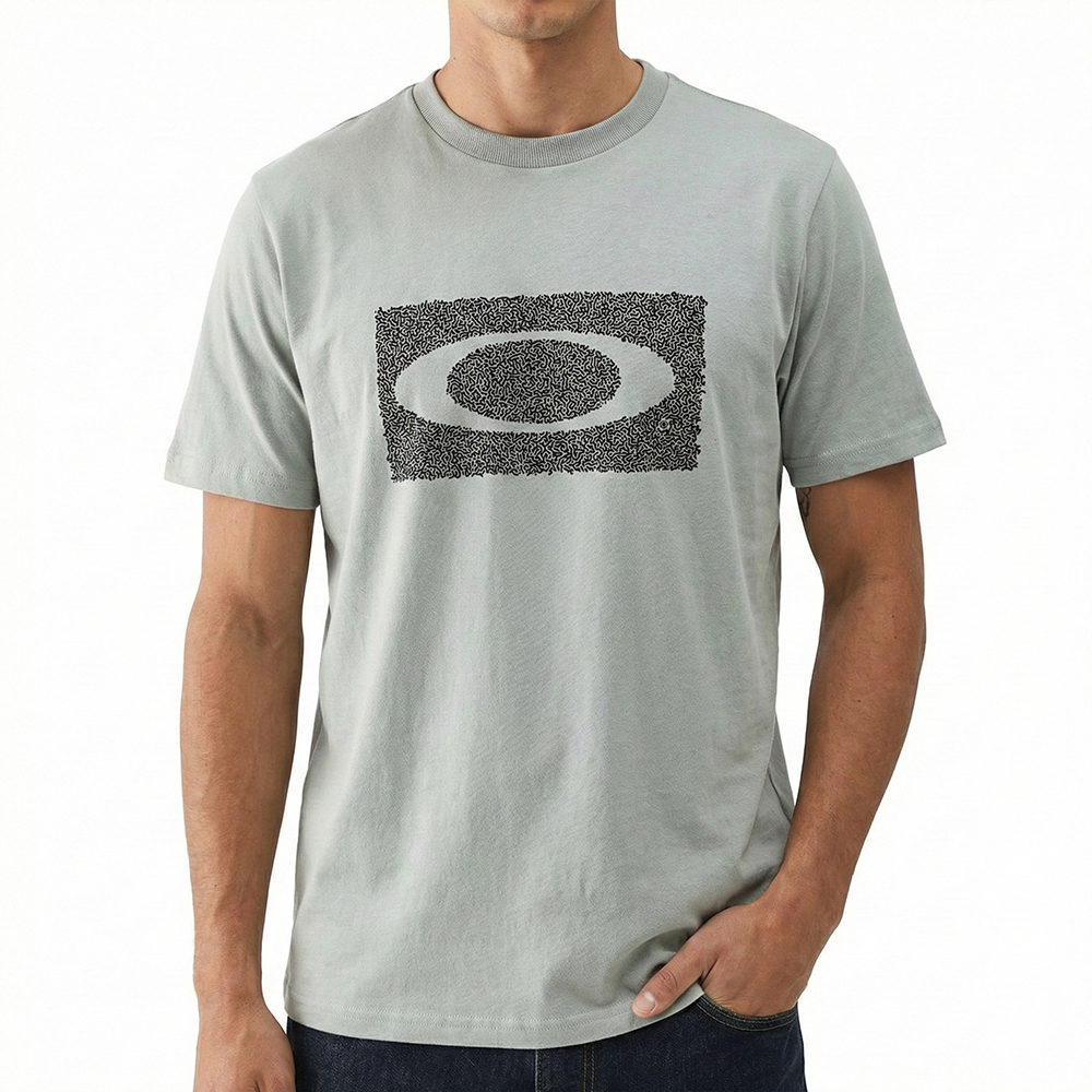 Camiseta Oakley Ellipse Organic SM25 Masculina Stone Grey - Radical ...
