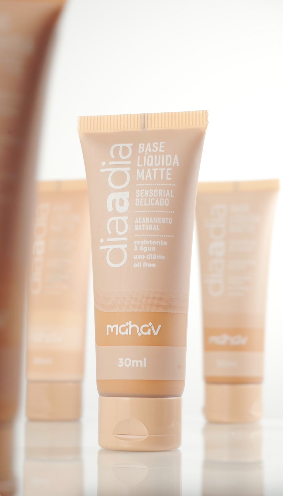 Base Matte Mahav Dia a Dia - Natural e Leve - Amor por Make