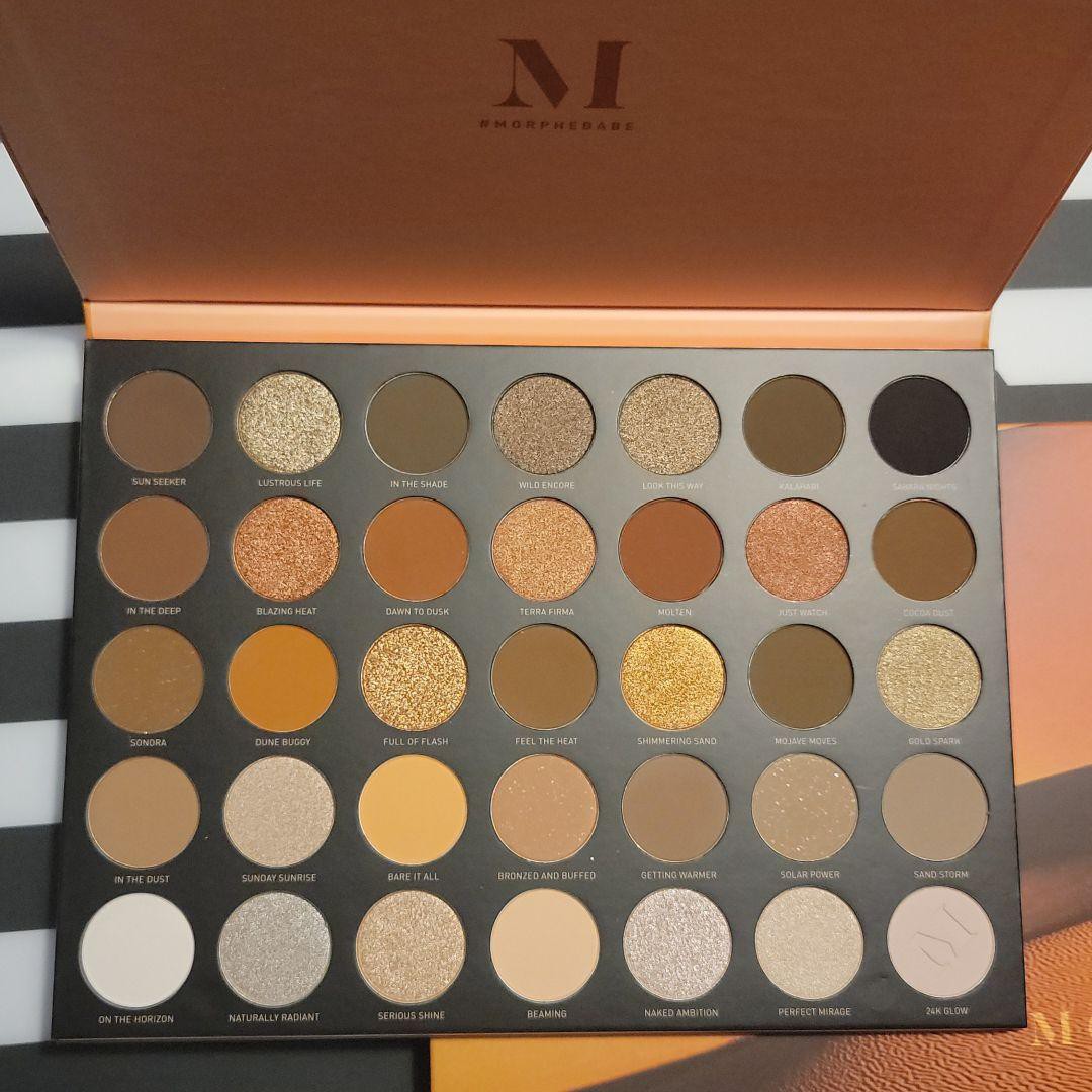 Paleta Morphe 35U - Vanessa Martínez - Maquiagens Importadas