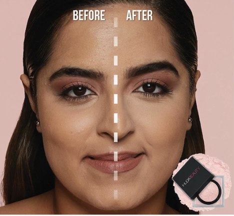 Huda Beauty Bake Loose Powder - Cherry Blossom - Vanessa Martínez ...