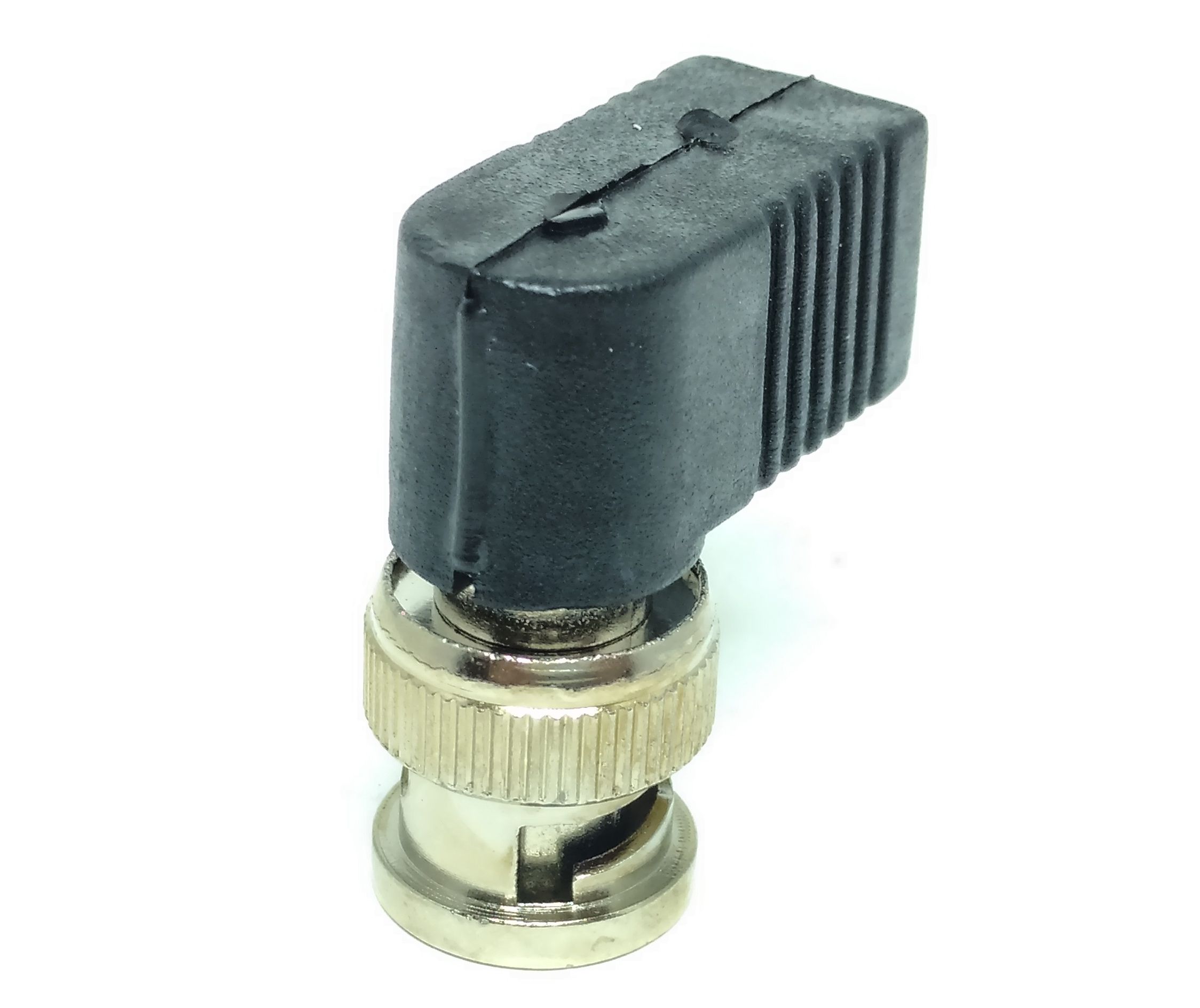 Conector BNC com Capa de Borracha 90º Parafuso - Usatel Import ...