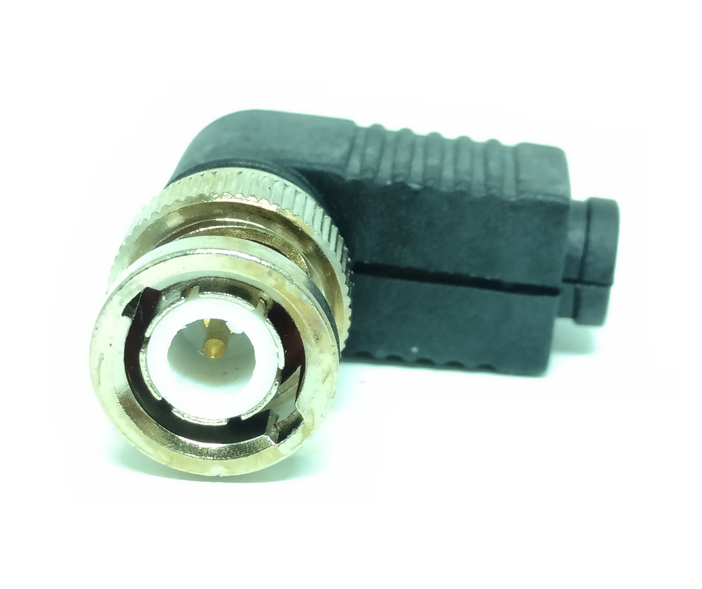 Conector BNC com Capa de Borracha 90º Parafuso - Usatel Import ...